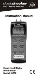 Ductchecker User Manual - SDi Fire